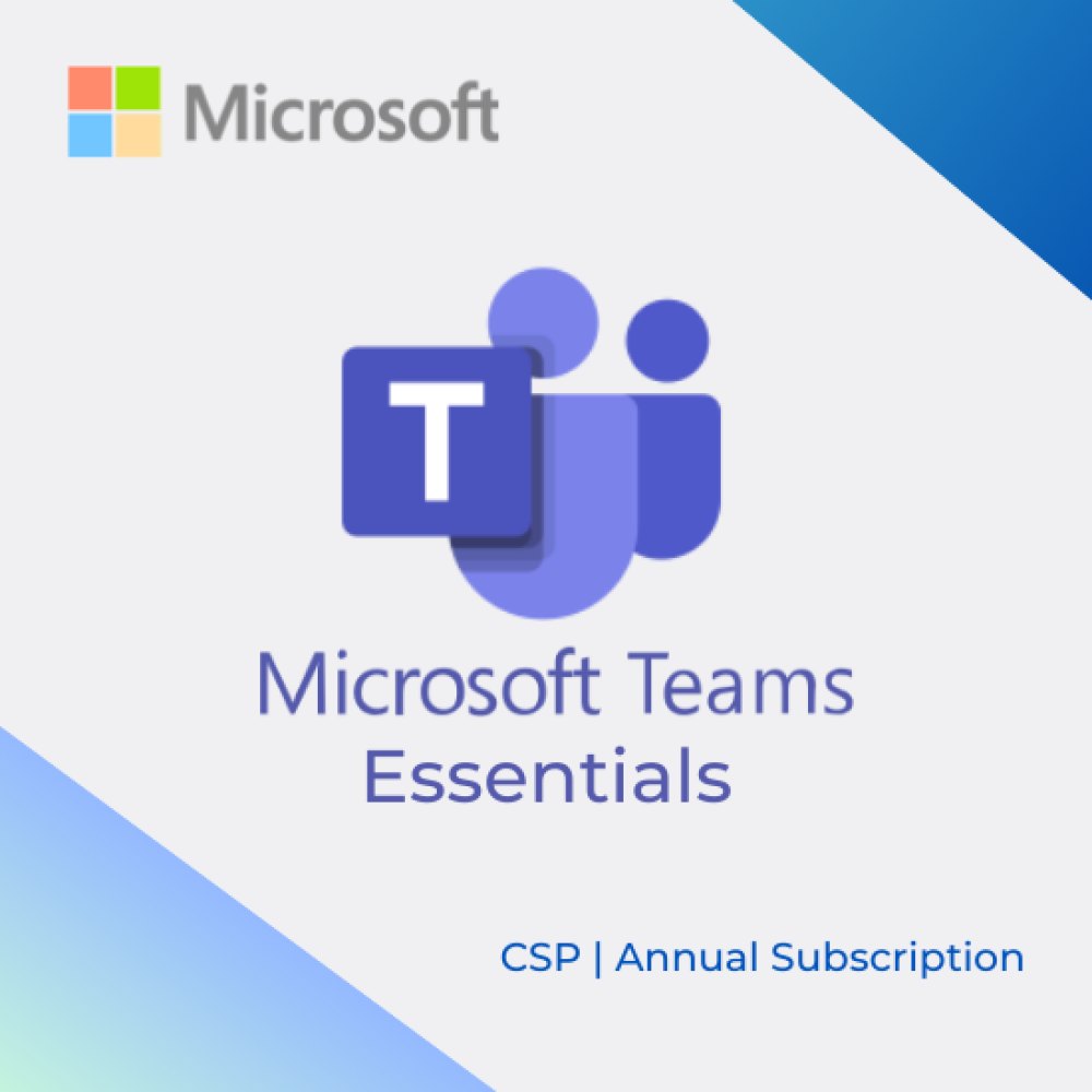 Microsoft Teams Essentials 1Y